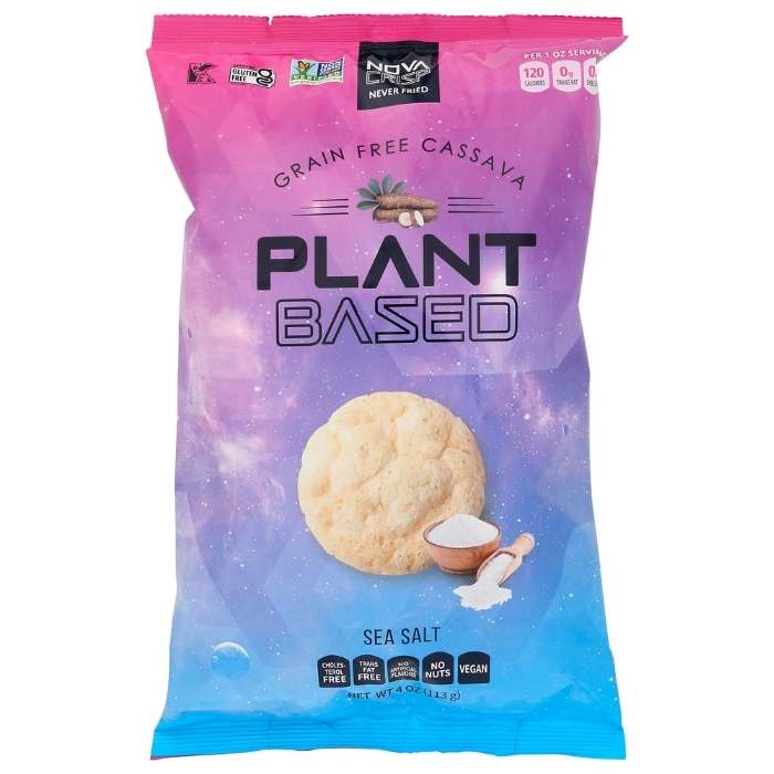Novacrisp Grain Free Cassava Chips 4oz Multiple Flavors We Got Groceries