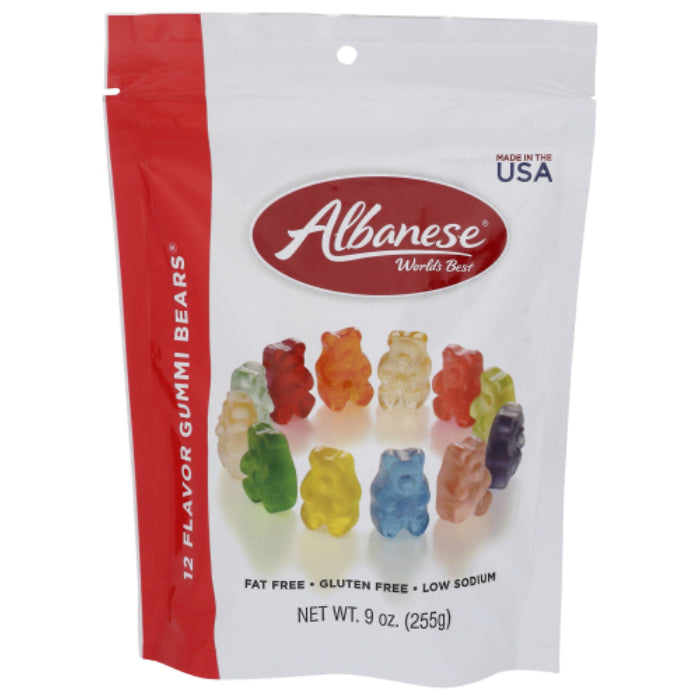ALBANESE - GUMMI BEAR 12 FLAVOR, 9 OZ - Pack of 6 – We Got Groceries