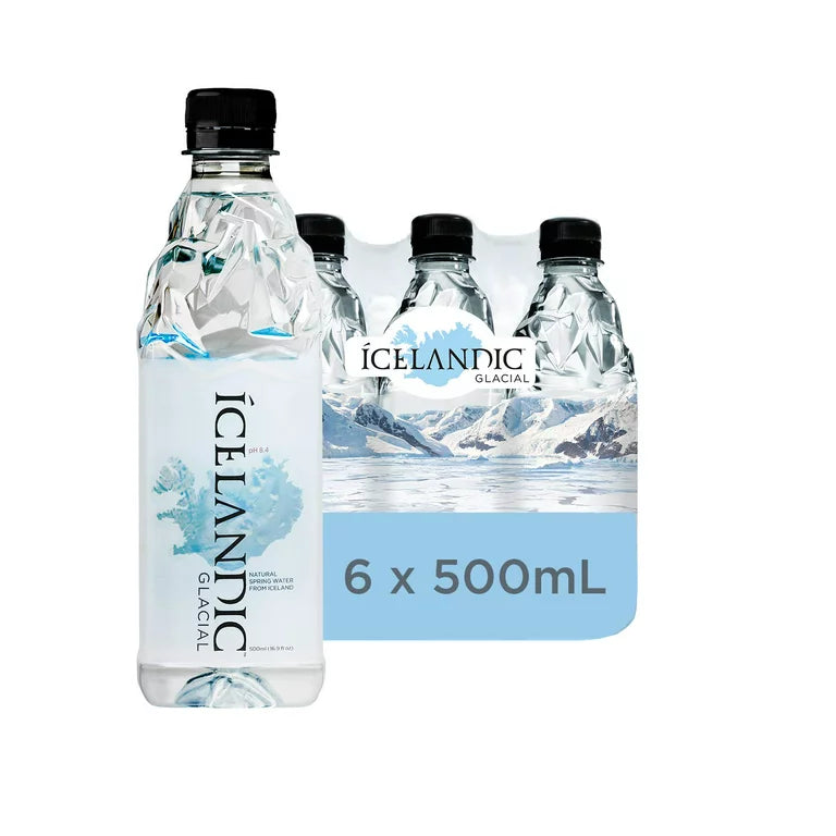 ICELANDIC GLACI - Natural Spring Water 500ML ( Pack of 24) – We Got ...