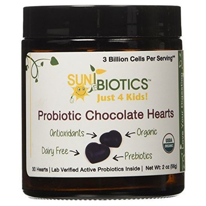 SunBiotics - Probiotic Chocolate Hearts, 2oz | Order at PlantX – We Got ...