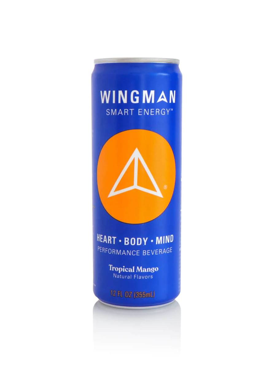 WINGMAN SMART ENERGY: TROPICAL MANGO PERFORMANCE BEVERAGE, 12 FO | Pac ...